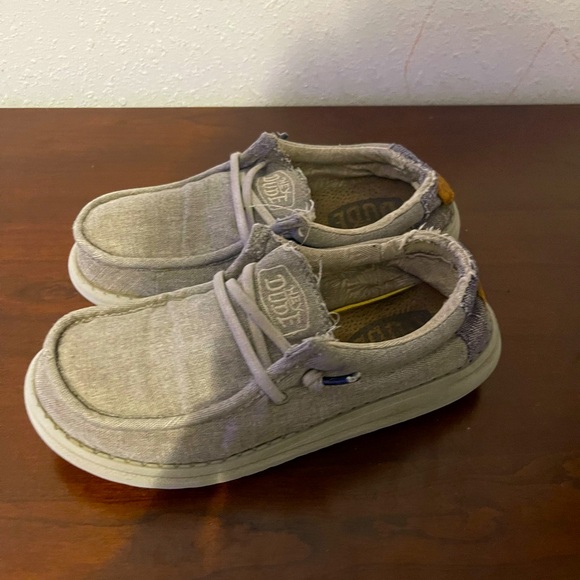 Hey Dude | Shoes | Hey Dude Kids Casual Gray Shoes Used No Box | Poshmark